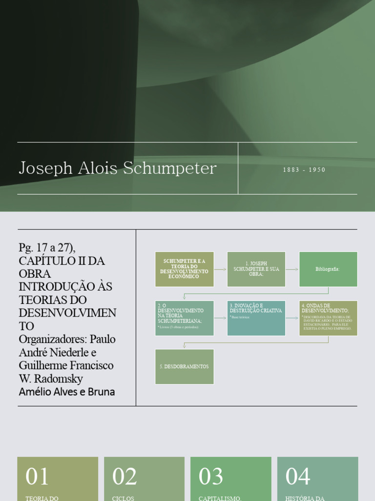 Joseph Alois Schumpeter | PDF | Economia | Inovação