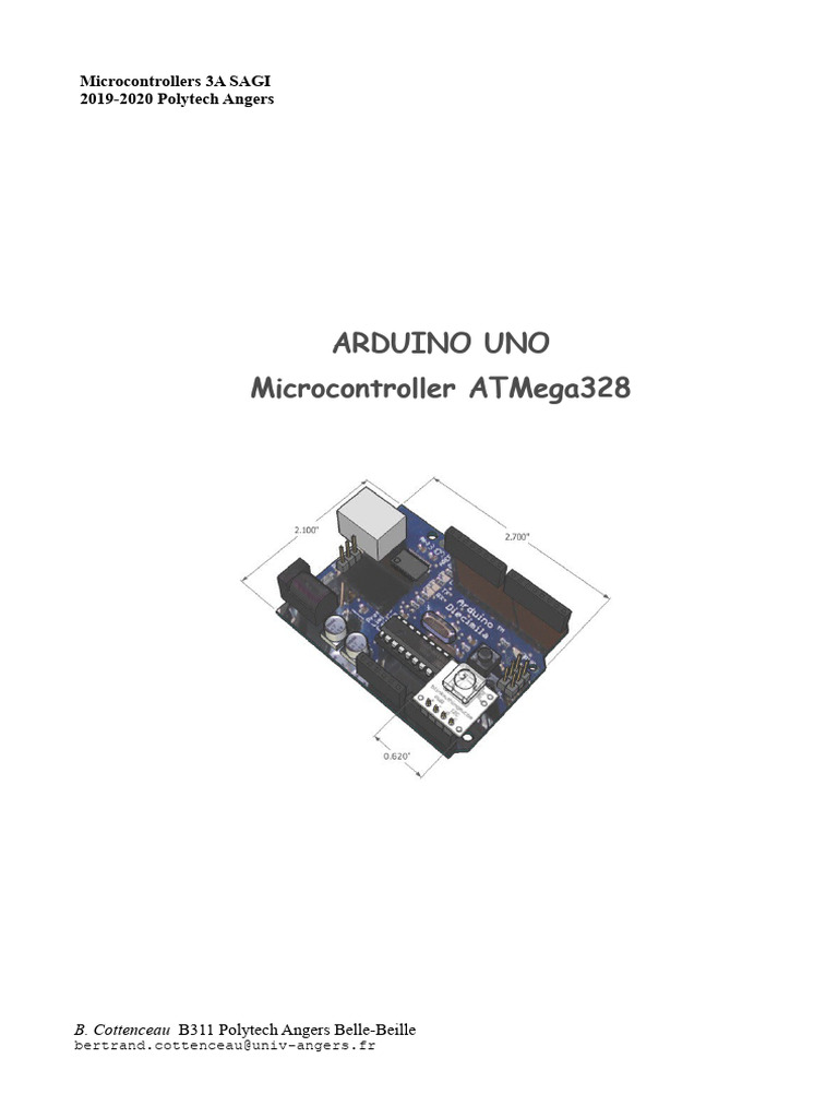 Atmega328 Arduino Uno Pdf Arduino Microcontroller 3572