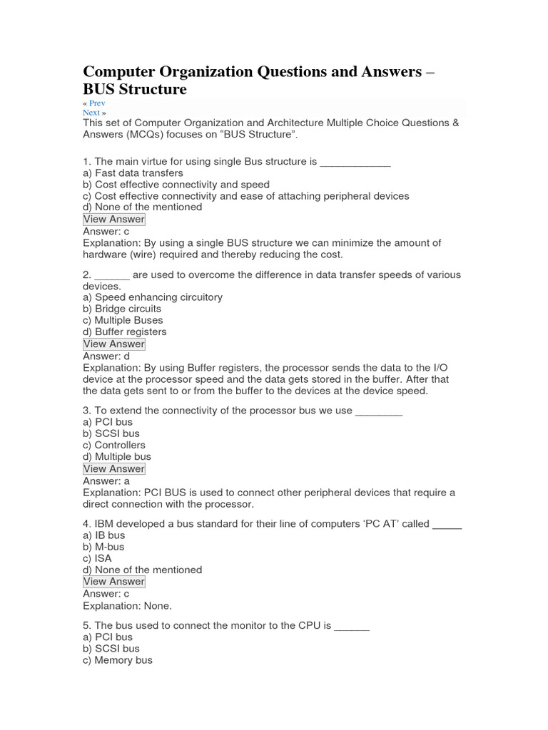3-BUS Structure | PDF | Teaching Methods & Materials | Technology & Engineering