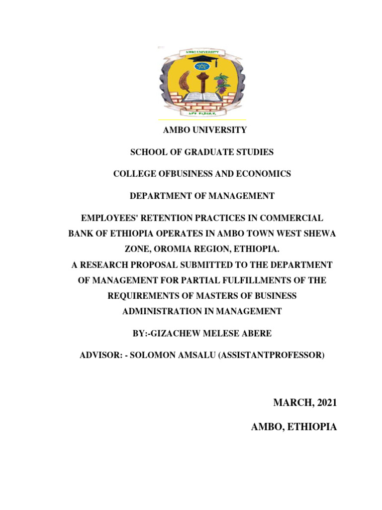 Final Edited Thesis by Melese Gizachew 2021 | PDF