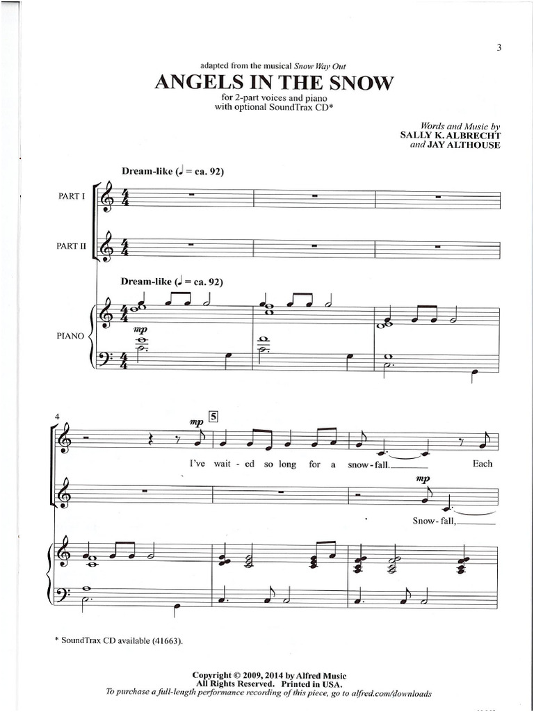 Angels in The Snow | PDF