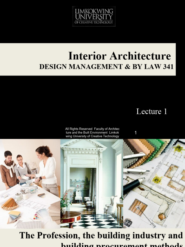 Management & by Law 341 - Lecture 1 | PDF