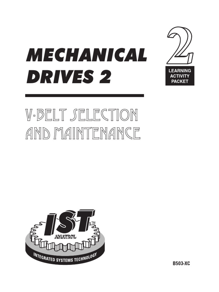Mechanical Drives 2 Lap 2 | PDF