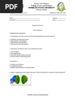 Nova Evolution Lab ANSWER KEYMissions1-3 PDF | PDF | Dinosaurs | Evolution