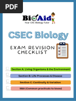 Biology For Csec 2nd Edition | PDF