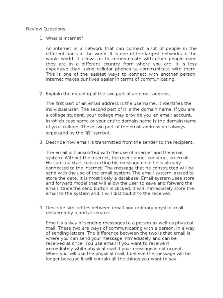 Chapter3 - Networking | PDF | Email Spam | Email