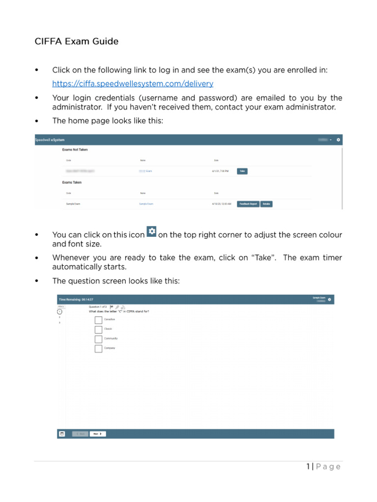 CIFFA Exam Guide1695652627 | PDF