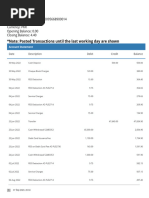 Account Maintenance Certificate | PDF