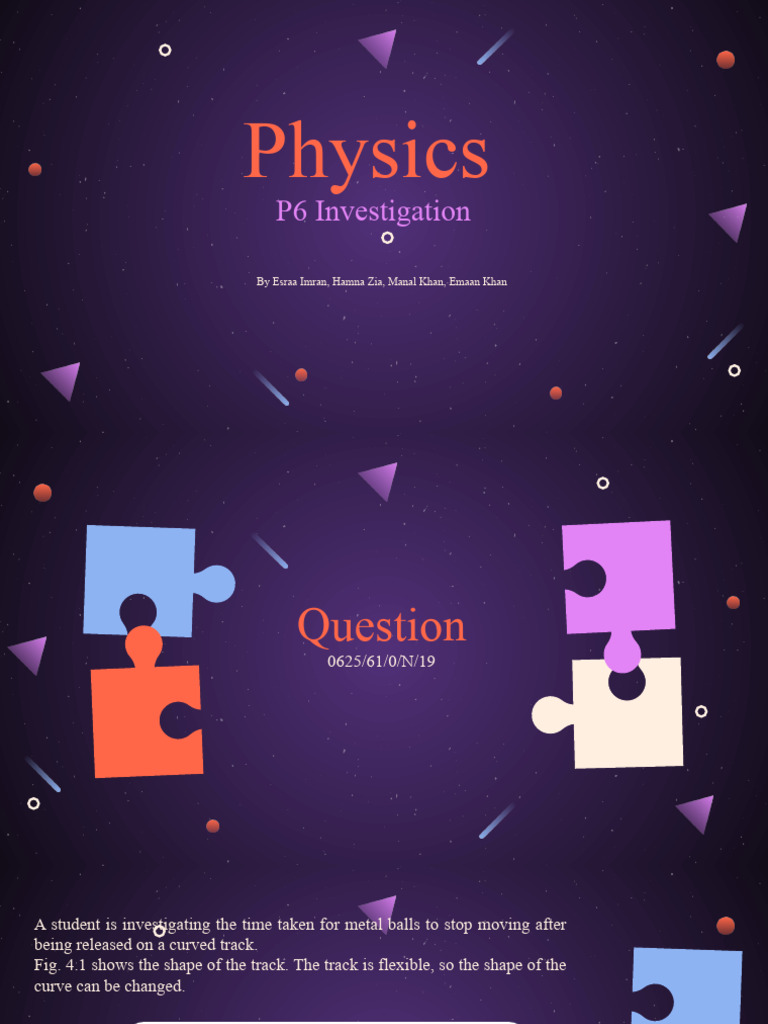 Physics Presentation | PDF