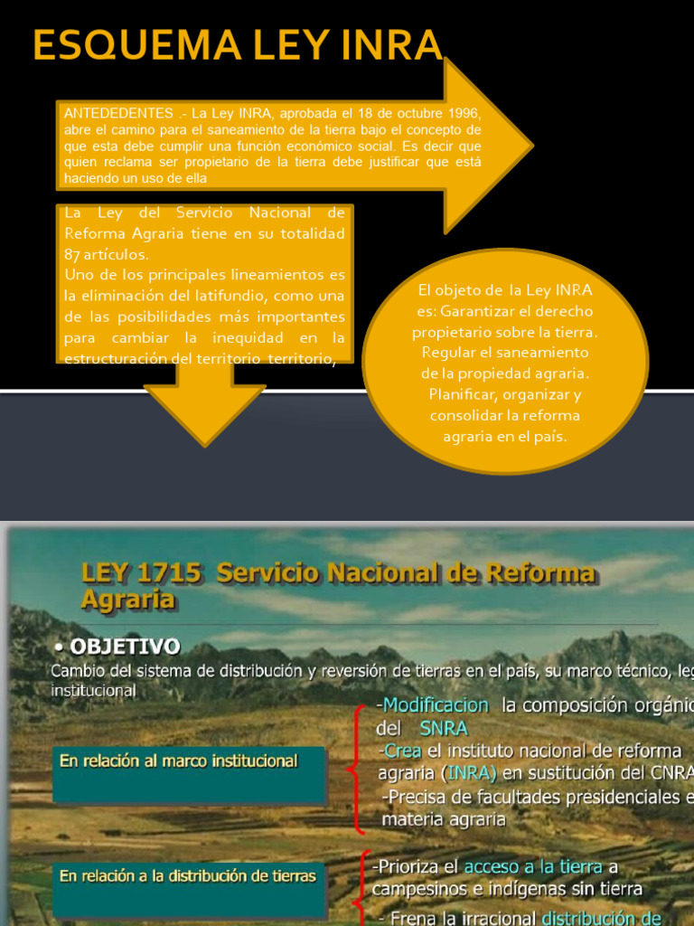 Ley Inra Tema 5 | PDF
