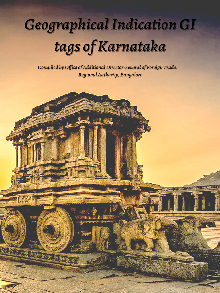 GI Tags of Karnataka: A Comprehensive Overview | PDF | Travel ...