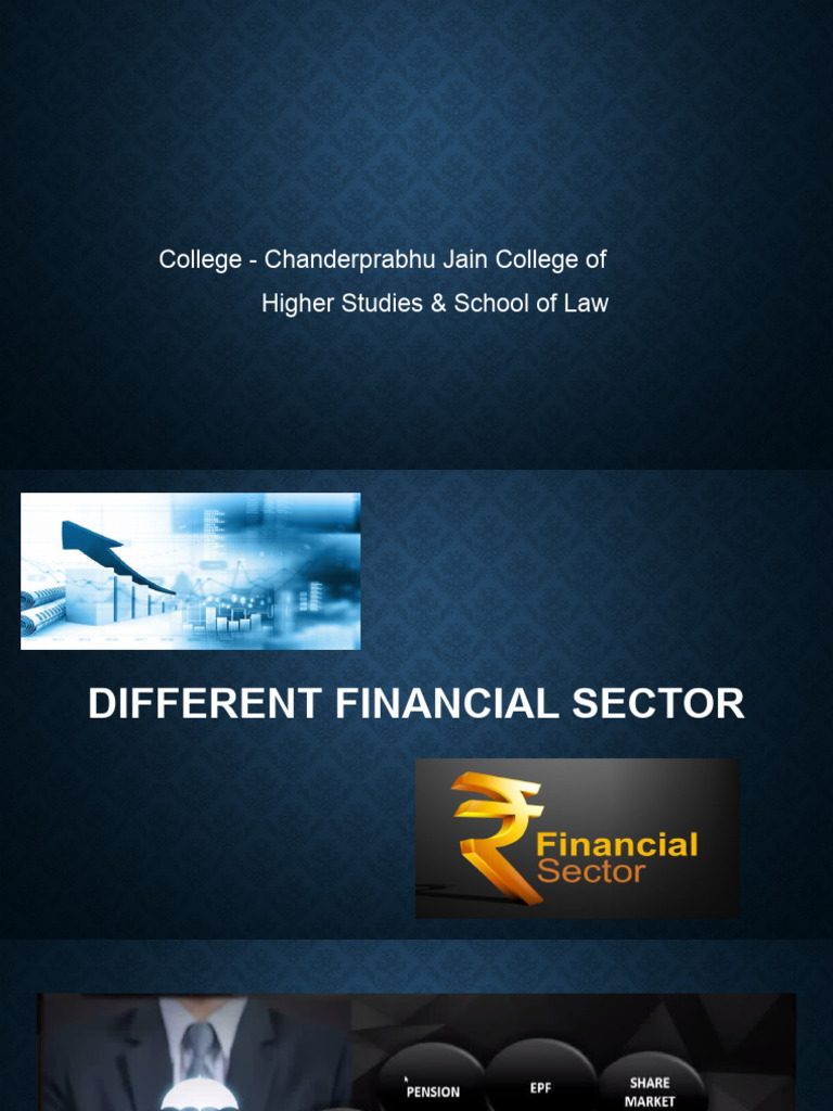 Name Prakshal Jain Different Financial Sector 1 Pdf