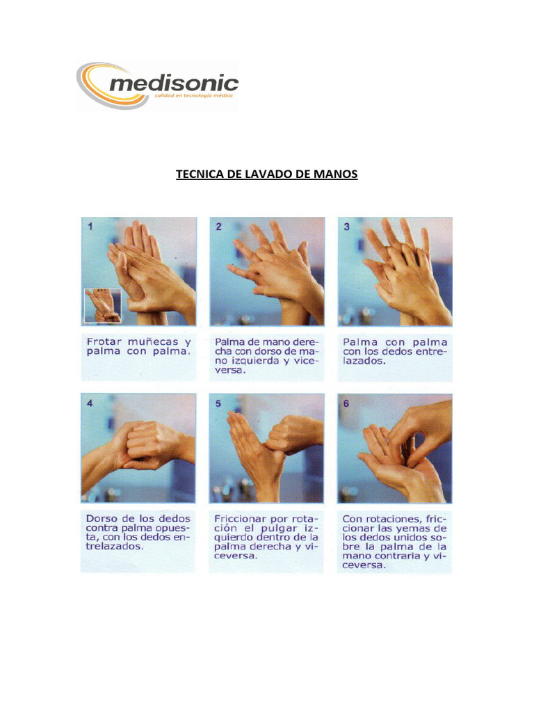 Instructivo de Tecnica de Lavado de Manos 2021 | PDF Instructivo de Tecnica de Lavado de Manos 2021 | PDF