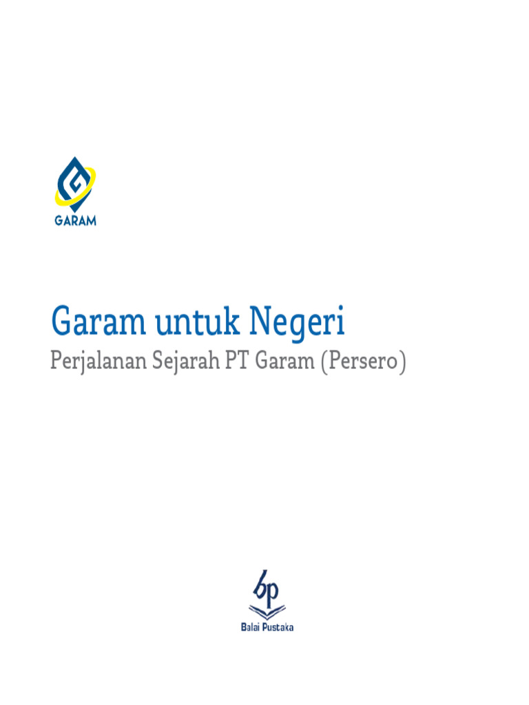 Buku Garam Untuk Negeri Revisi Oke | PDF
