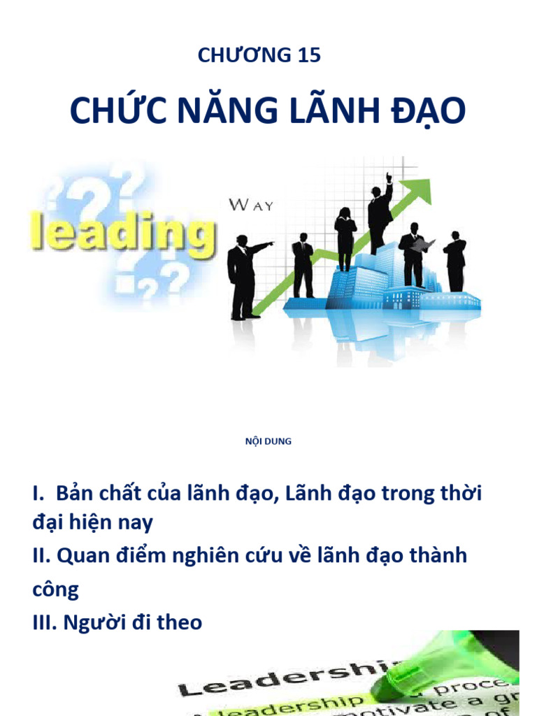 Chuong 15 - Chuc Nang Lanh Dao | PDF