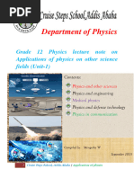 Exam Blueprints For Physics | PDF | Physics | Electromagnetism