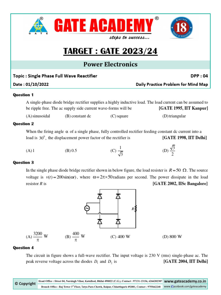Power Electronics DDP 04 (1) | PDF