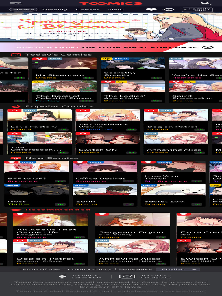 Toomics - Read Unlimited Comics Online | PDF