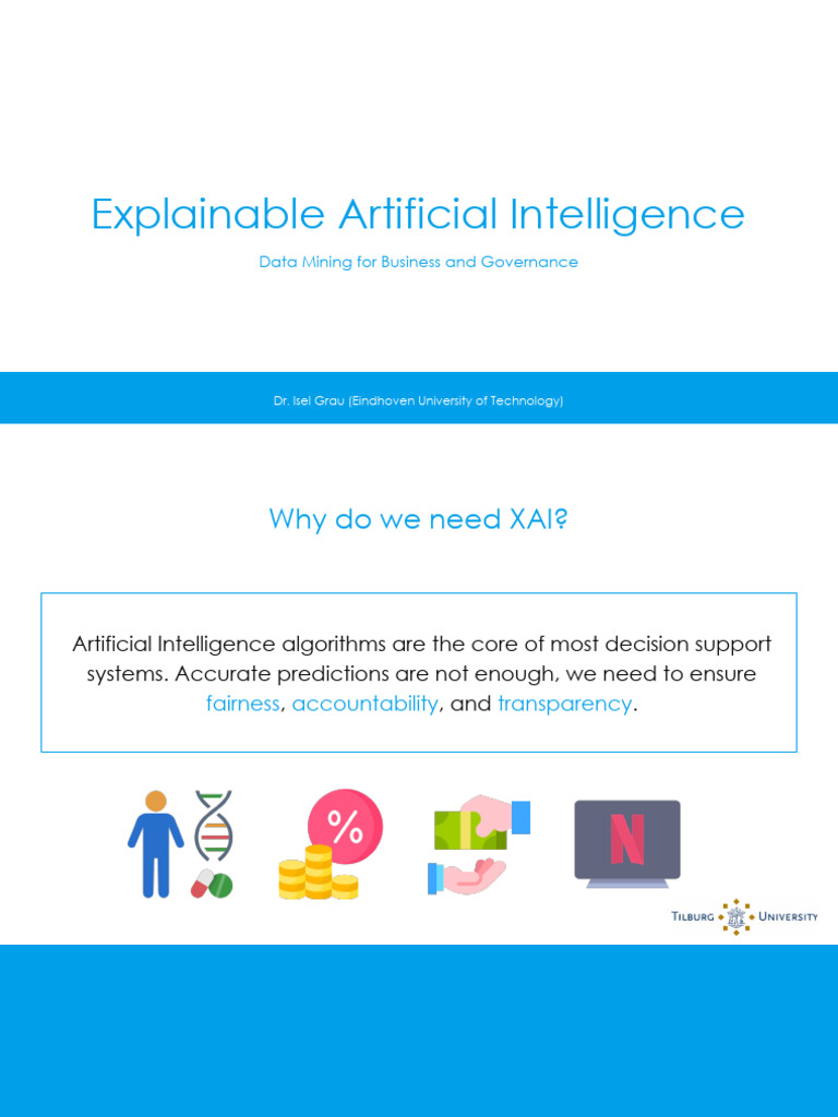 Lecture5 Explainable Artificial Intelligence Pdf