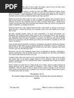 Carta para Mi Querida Hermana | PDF