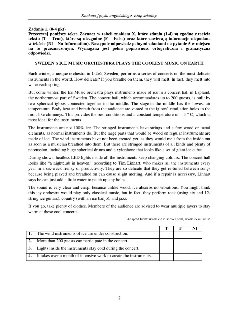 Arkusz Jezang Spgim SZK | Download Free PDF | Volunteering