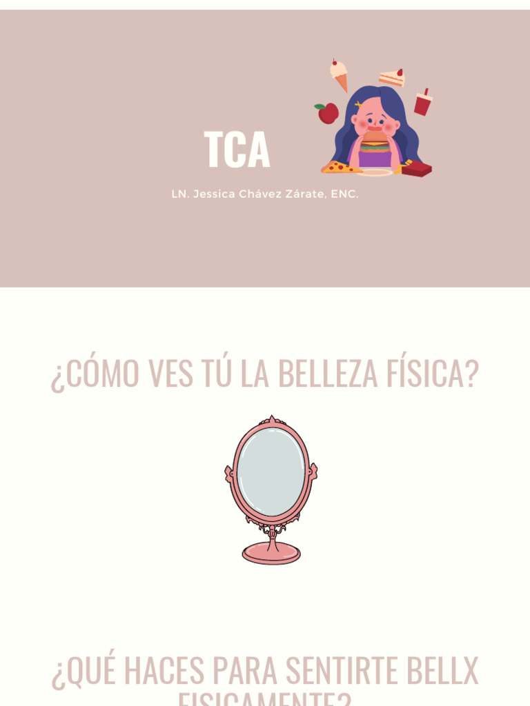 Tca (1) | PDF | Desorden alimenticio | Bulimia nerviosa