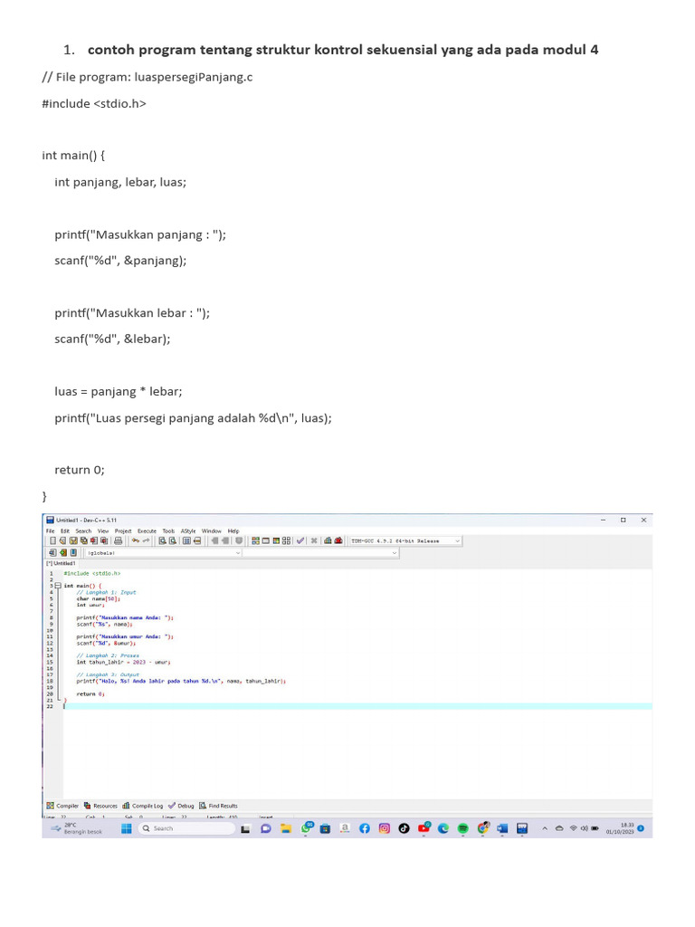 TP5 - 23067087 - Muhammad Alfan | PDF