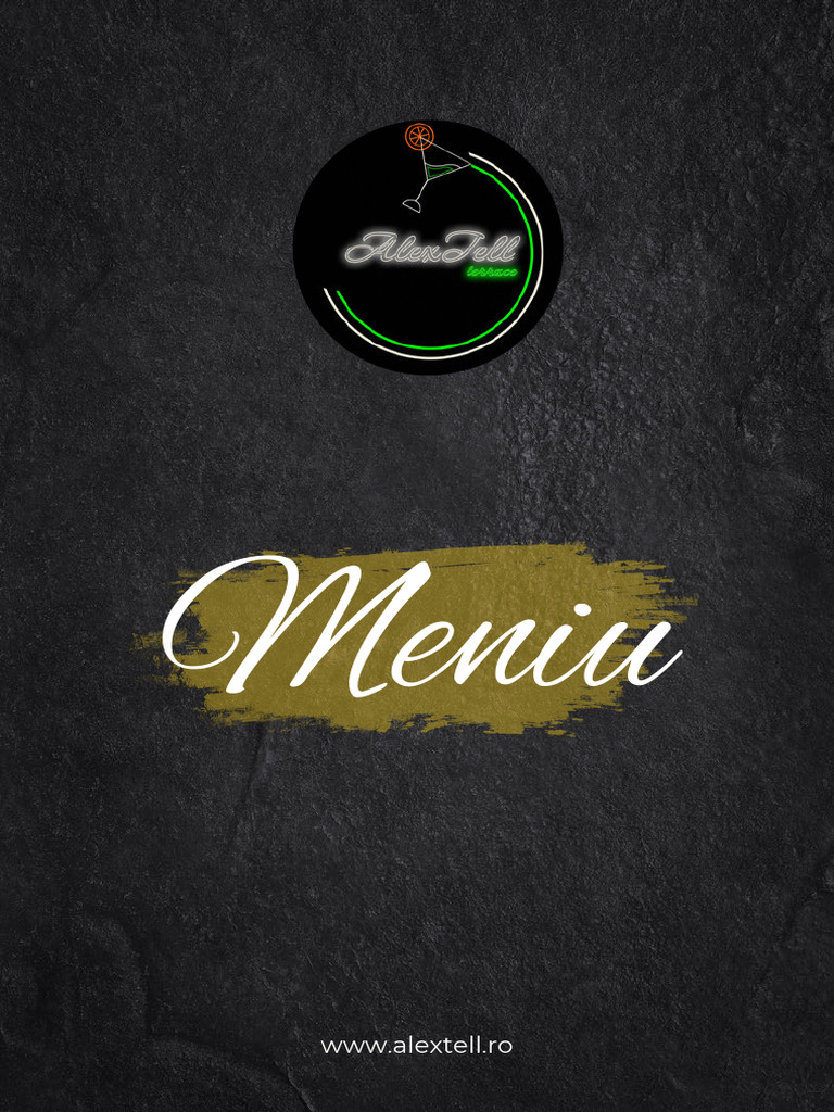 Meniu | PDF