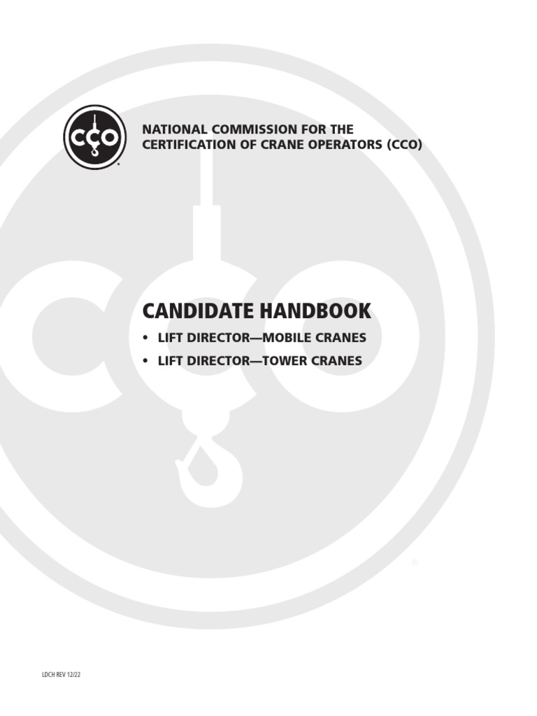 Lift Director Candidate Handbook 120122a | PDF