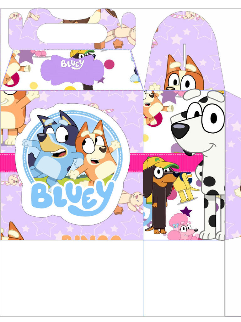 Cajita Dulcera Bluey Nena Pdf