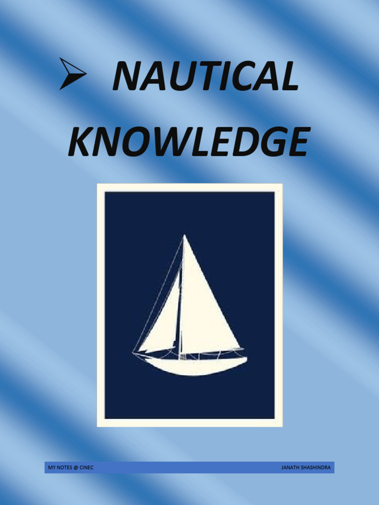 NAUTICAL KNOWLEDGE | PDF