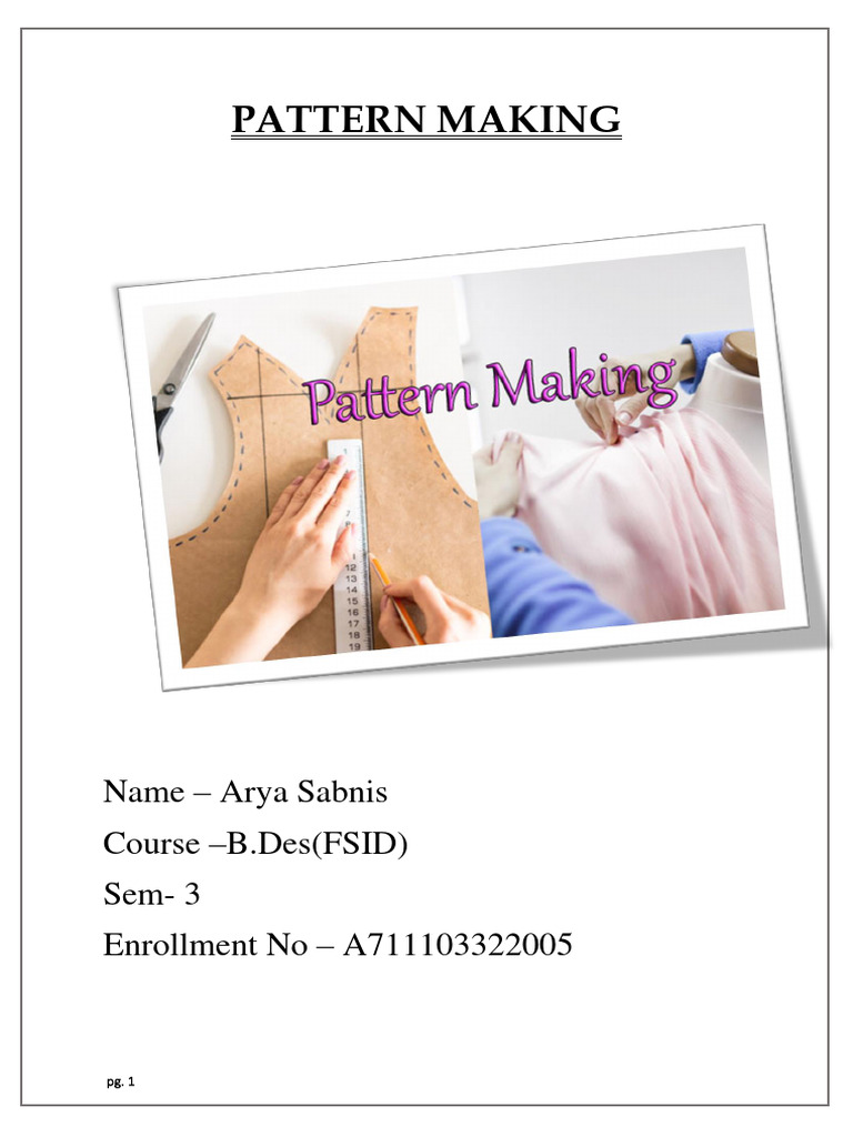 Essential Pattern Making Tools Guide | PDF
