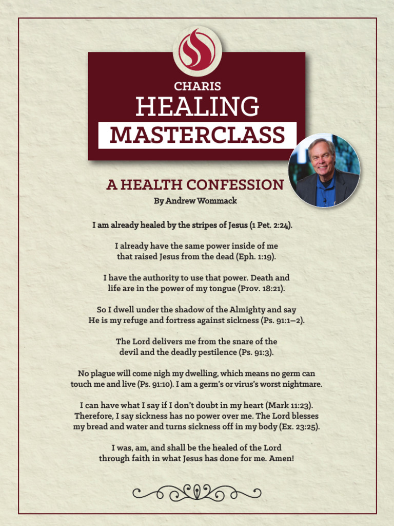 Health Confession Card | PDF