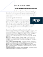 10 Reglas Imprescindibles del Salón | PDF | Aprendizaje