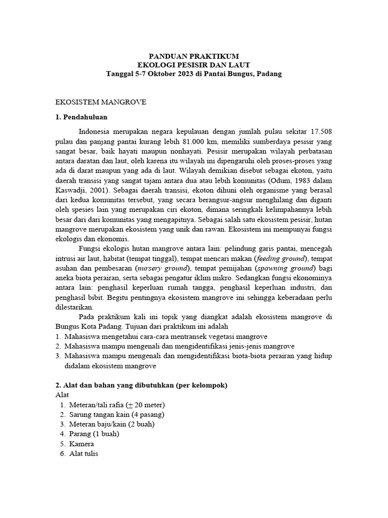 Panduan Praktikum | PDF
