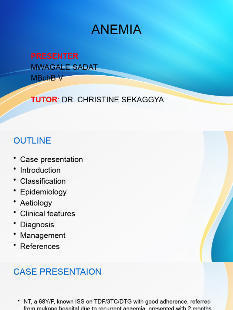 Anemia Presentation | PDF