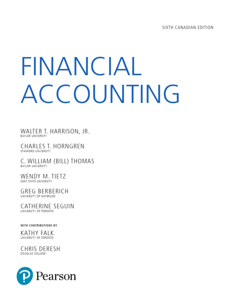 Financial Accounting | PDF