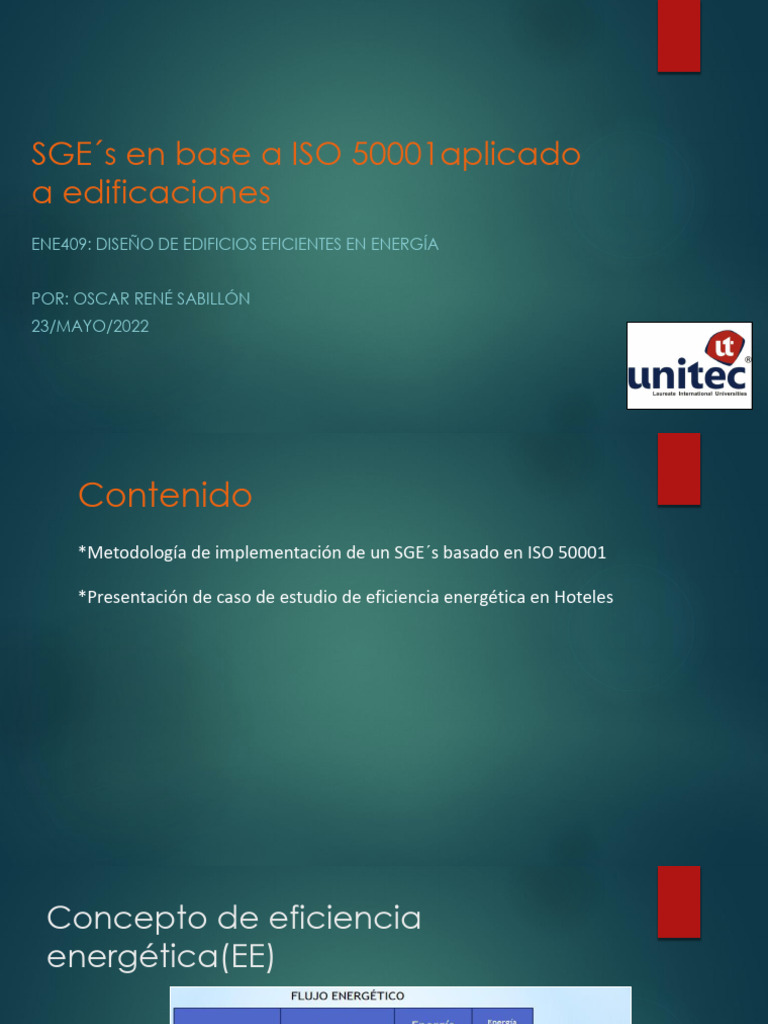 5 y 6., SGE S Basado en ISO50001 para Edificaciones | PDF | Uso eficiente de energía ...