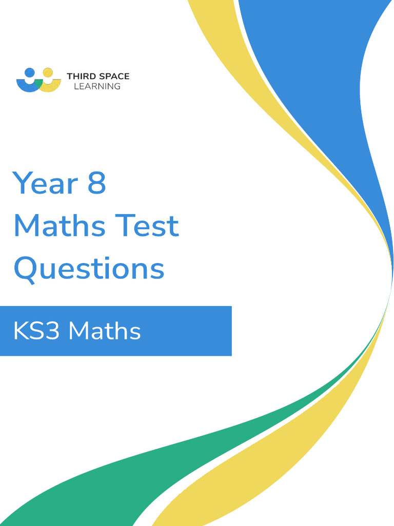 Year 8 Maths Test Questions | PDF