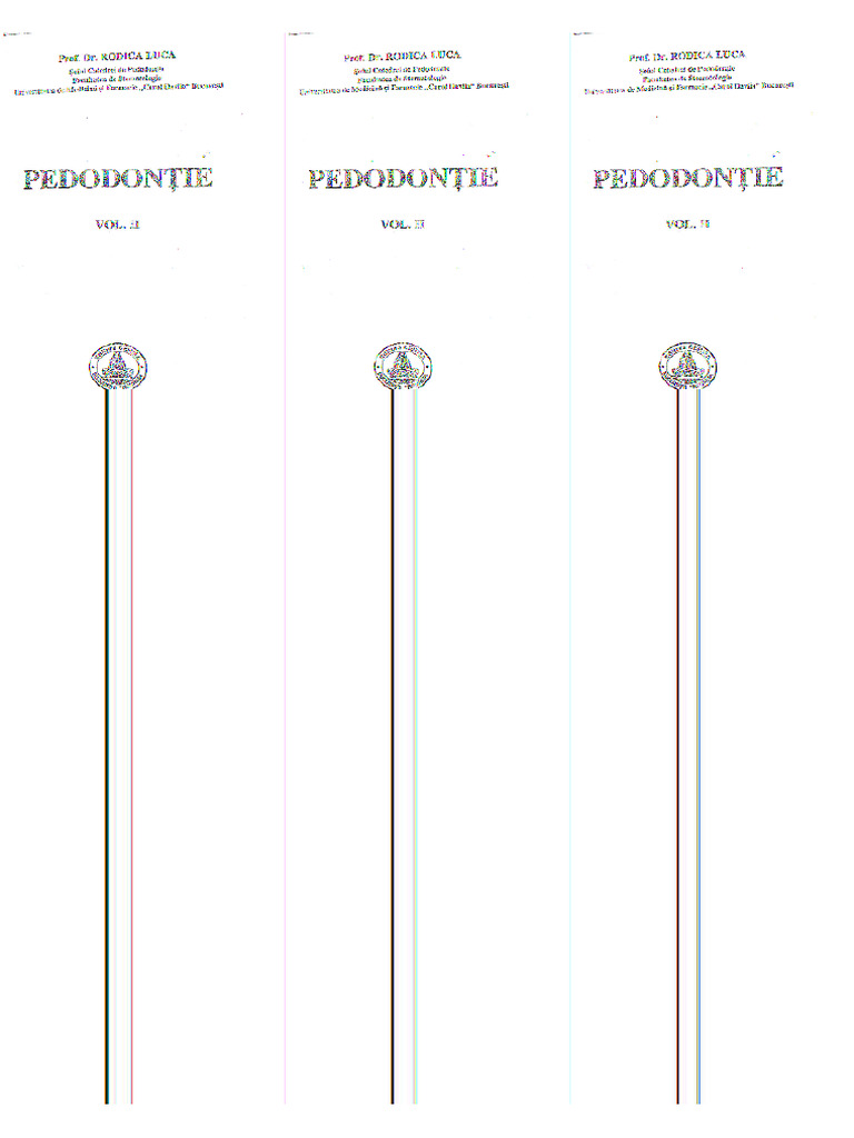 Pedodontie vol 2 R.Luca | PDF