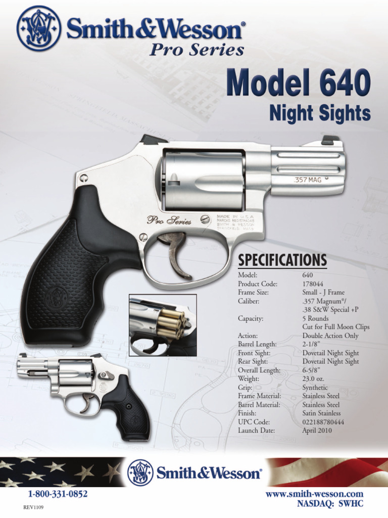 Model 640 With Night Sights | PDF | Home & Garden