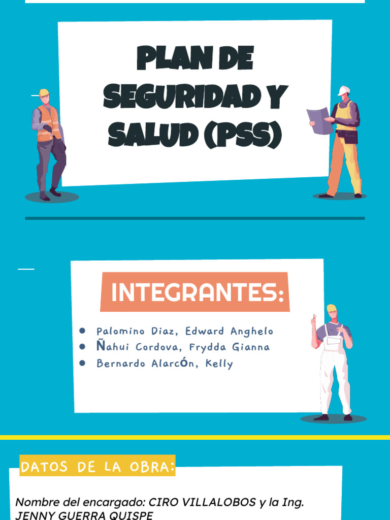 Plan de Seguridad y Salud (PSS) | PDF
