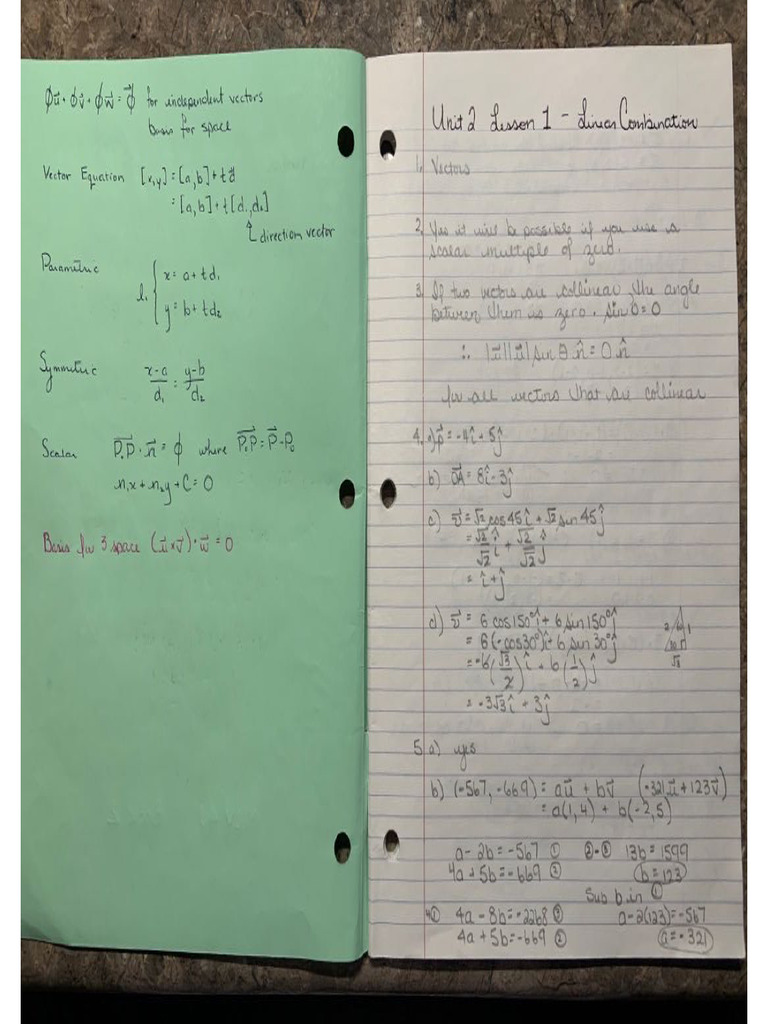MCV4U Unit2 - 3 Solution Set | PDF