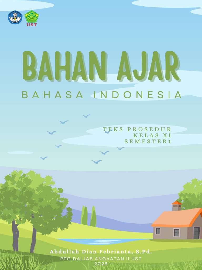 Bahan Ajar Bahasa Indonesia | PDF | Karier & Perkembangan | Seni