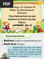 Araling Panlipunan 5: Mga Digmaang Moro | PDF