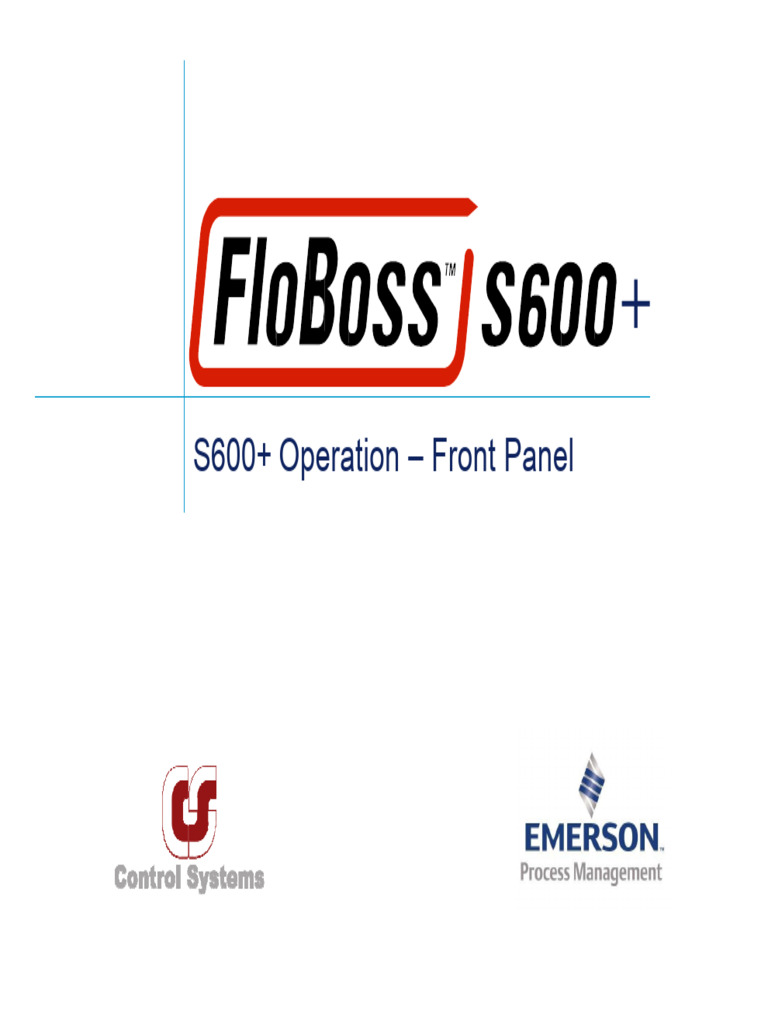 Presentation 3-1 Front Panel | PDF