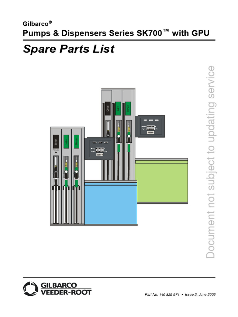 SK700 Spare-Parts-List With GPU | PDF