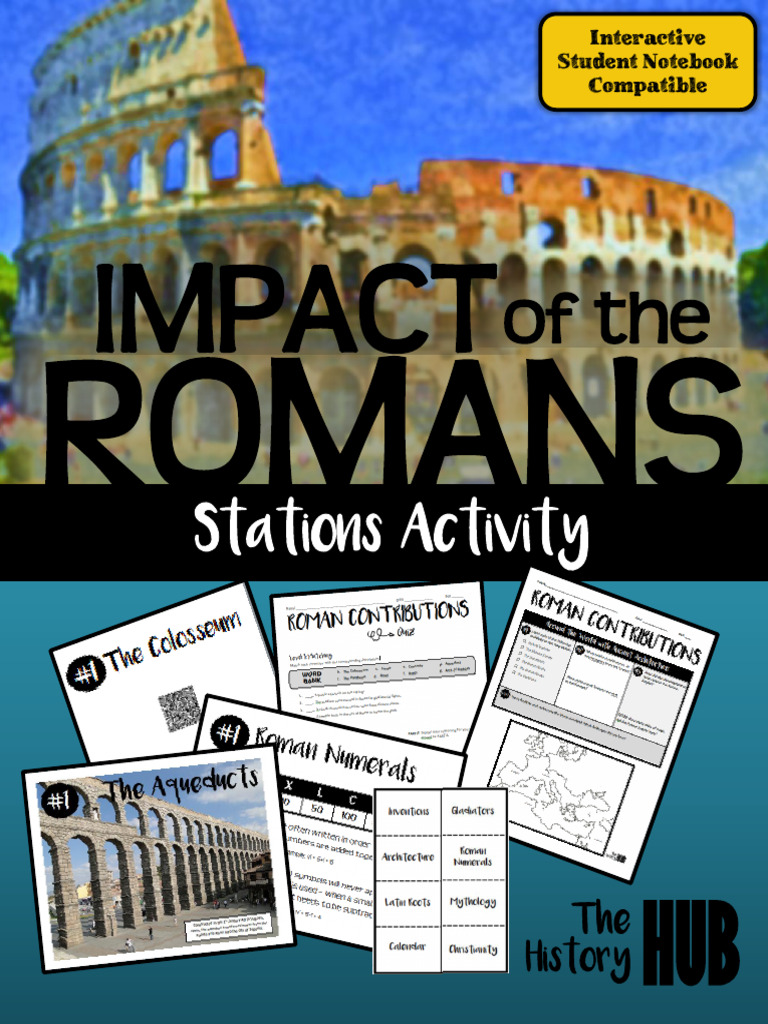 Roman Contributions and Impact Activities | PDF | Roman Empire | Human ...