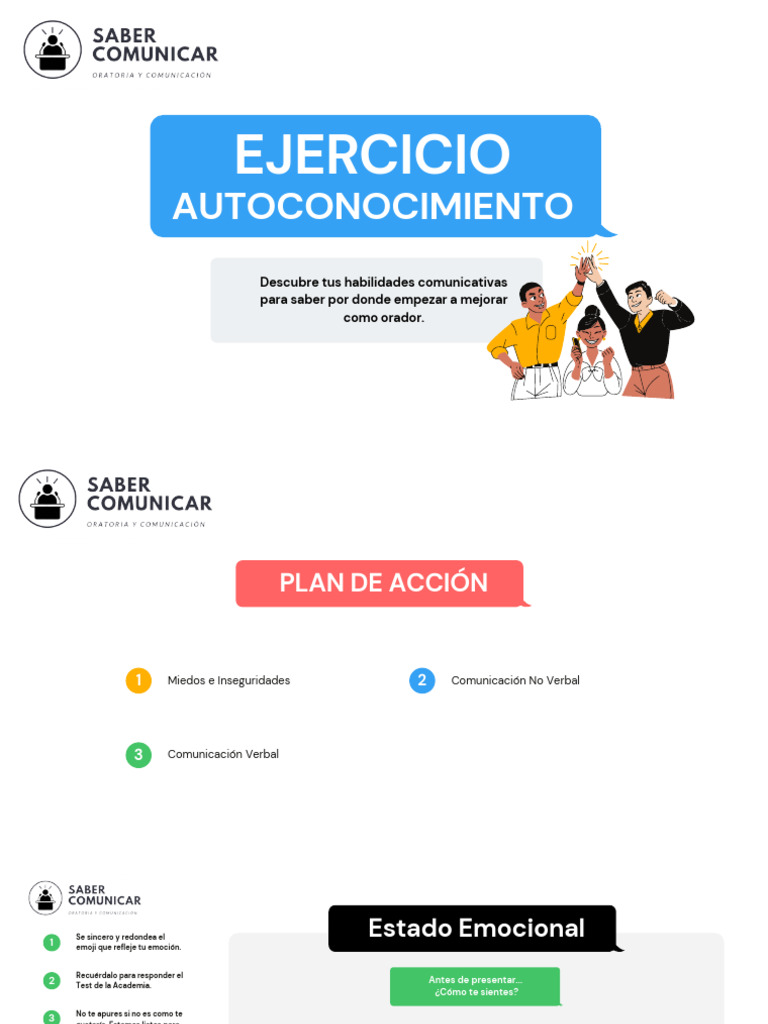 Ejercicio de Autoconocimiento | PDF