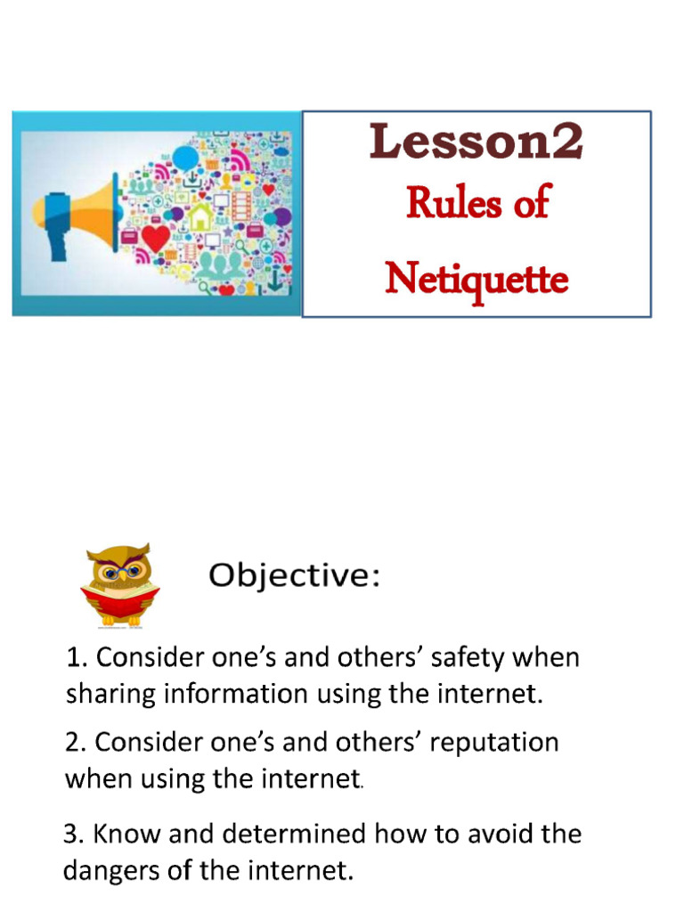 2 Rules Of Netiquette Pdf